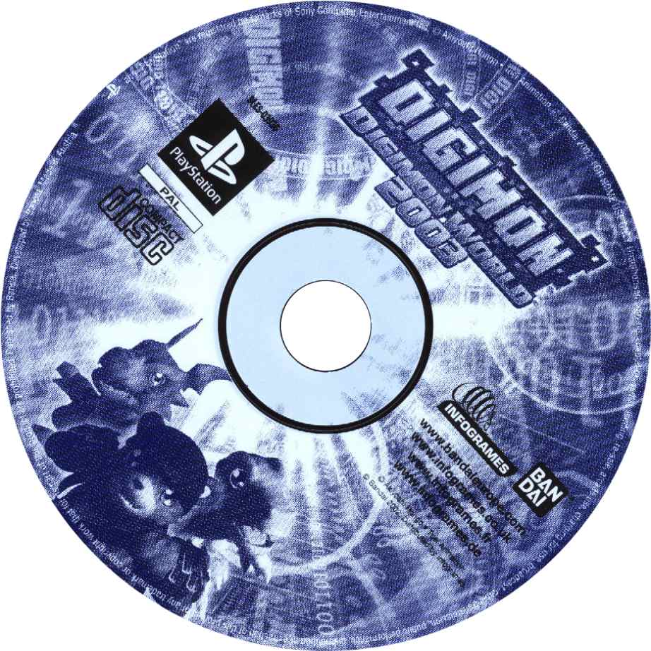 Digimon World 2003 PSX cover