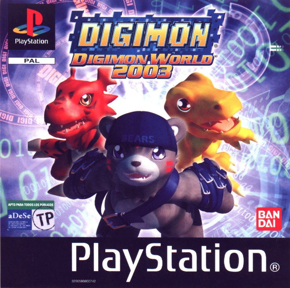 Digimon World 2003 PSX cover