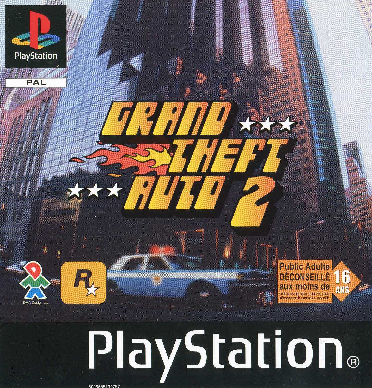 Grand Theft Auto 2 PSX cover