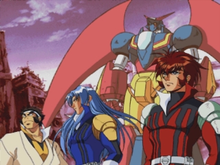 70'S ROBOT ANIME GEPPY-X - THE SUPER BOOSTED ARMOR - (NTSC-J)